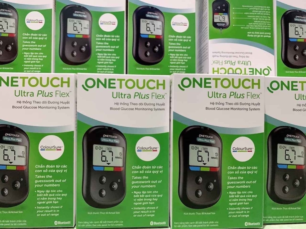 MÁY ĐO ĐƯỜNG HUYẾT ONETOUCH PLUS FLEX Vythietbiyte-sachyhoc