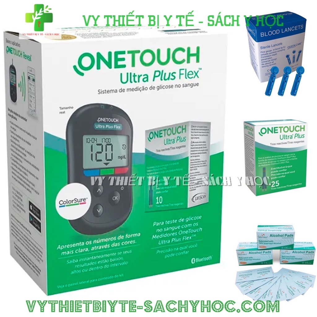 MÁY ĐO ĐƯỜNG HUYẾT ONETOUCH PLUS FLEX Vythietbiyte-sachyhoc