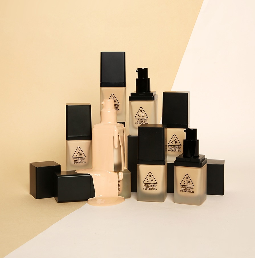 Kem Nền 3CE Stylenanda Matte Fit Foundation #P001 35G