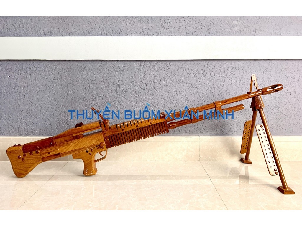 Mô Hình Súng Máy Gỗ M60 | Tỷ Lệ Như Thật | Dài 106cm Showroom Tàu ...