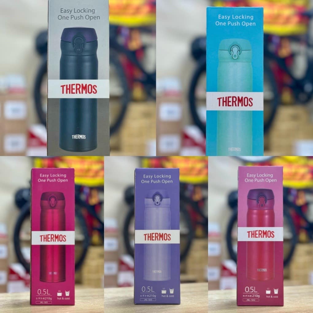 Bình giữ nhiệt Hot & Cool Thermos 500ml siêu nhẹ JNL-502 SBR - Đỏ Sanhangre Việt Nam