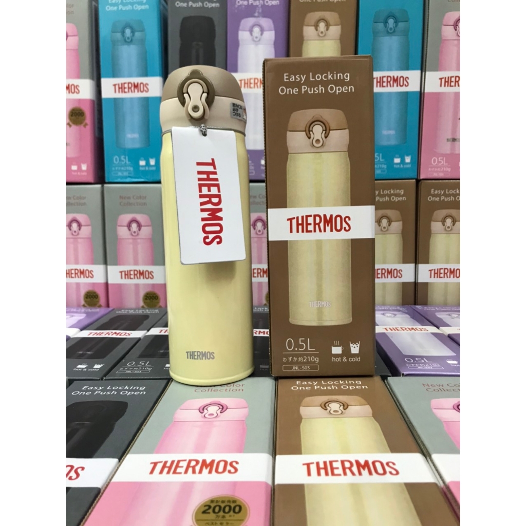 Bình giữ nhiệt Hot & Cool Thermos 500ml siêu nhẹ JNL-504 Tím Sanhangre Việt Nam