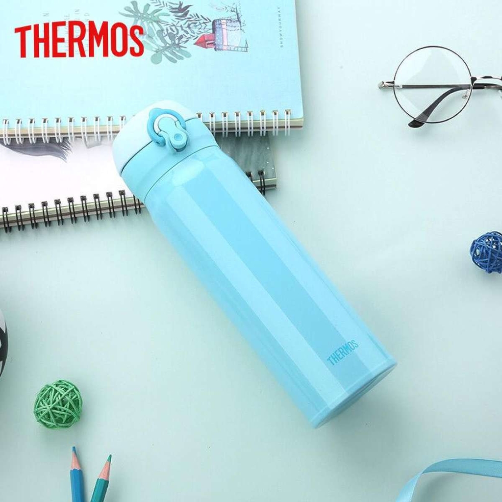 Bình giữ nhiệt Hot & Cool Thermos 500ml siêu nhẹ JNL-502 SKY Xanh Sanhangre Việt Nam