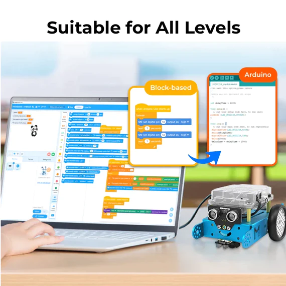 mBotS - Bộ robot giáo dục STEAM dành cho lớp học Makeblock