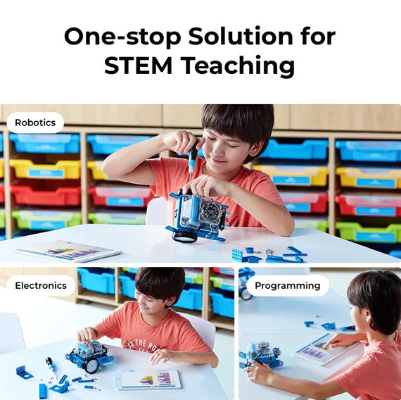 mBotS - Bộ robot giáo dục STEAM dành cho lớp học Makeblock