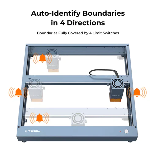 xTool D1 Pro 20W Laser Gói dành cho Doanh nghiệp gia đình Makeblock