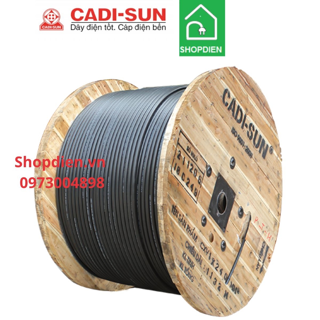 Cu/xlpe/pvc 4x25mm2 Cadisun CXV Cáp treo ngoài trời CÔNG TY TNHH THƯƠNG MẠI VÀ KỸ THUẬT VIỆT MỸ