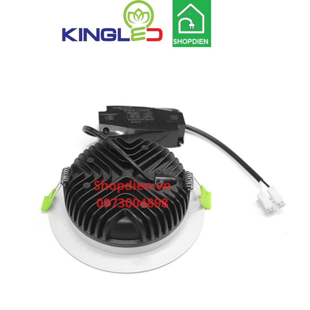 EC-DL-7SS-T118 KINGECO Đèn downlight âm trần 7W D90 CÔNG TY TNHH THƯƠNG ...
