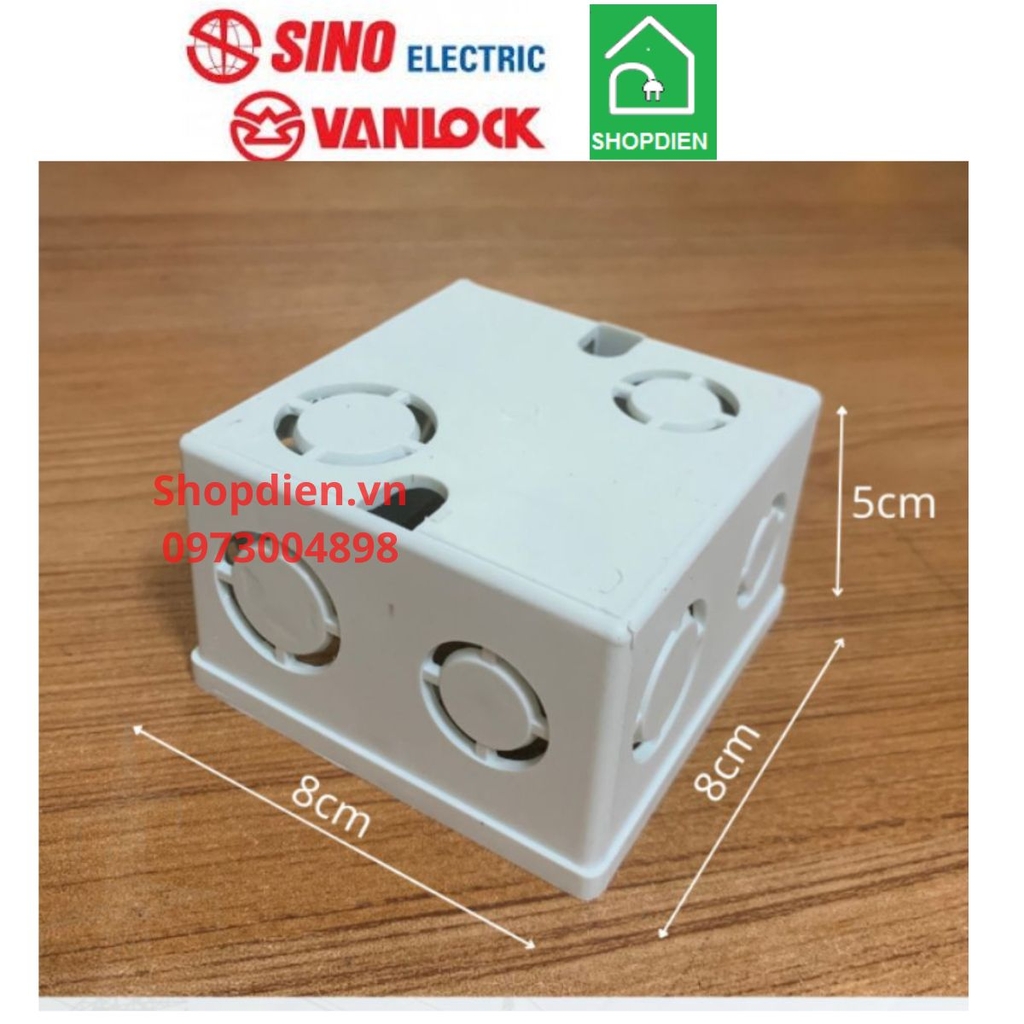 S3157H SINO Đế âm tường vuông loại sâu CÔNG TY TNHH THƯƠNG MẠI VÀ KỸ ...