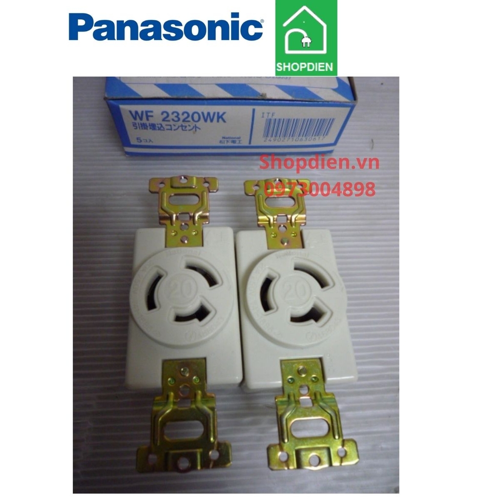 WF2320WK Panasonic ổ cắm khóa 3P 20A 250V locking socket 2P+E CÔNG TY ...