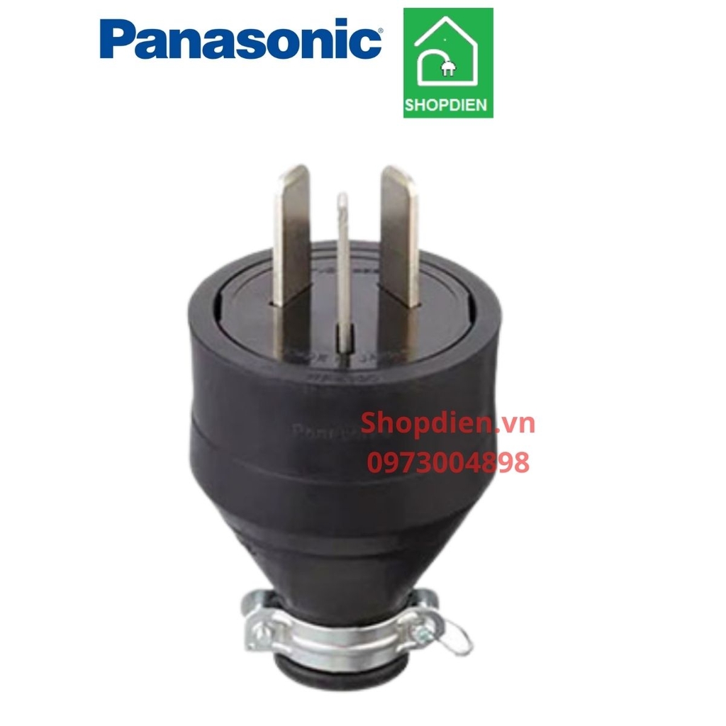 WF4330 Panasonic Phích cắm cao su chân chéo 3P 30A 250V Rubber Plug 2p+E CÔNG TY TNHH THƯƠNG MẠI ...