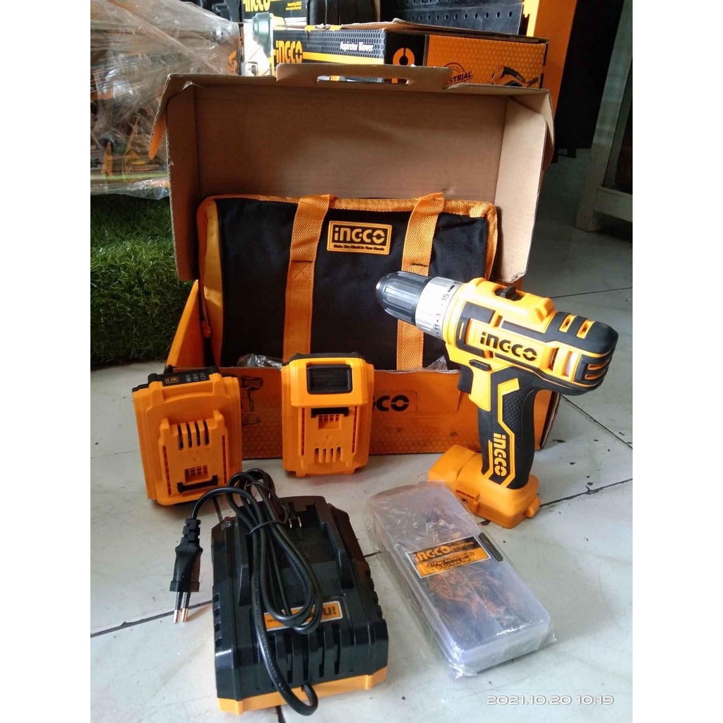MÁY KHOAN DÙNG PIN LITHIUM (20V) (0.8- 10MM) INGCO CDLI2002 - HÀNG ...