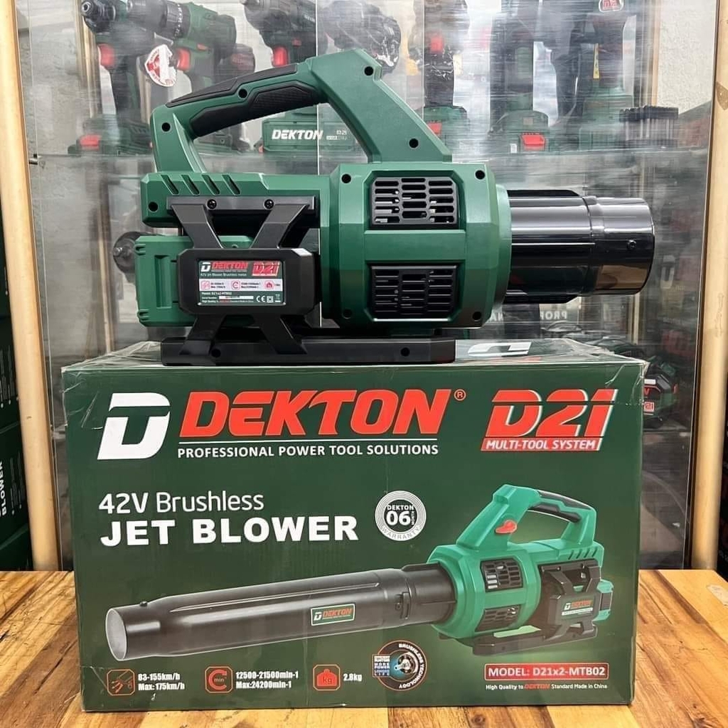 MÁY THỔI CẦM TAY (21VX2) (83-155KM/H) DEKTON D21X2-MTB02 - HÀNG CHÍNH HÃNG