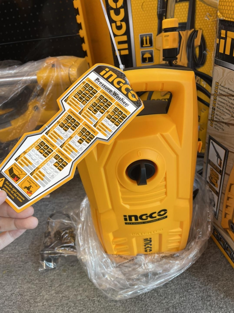 MÁY XỊT RỬA 1200W (5.5 L/MIN) INGCO HPWR12001 - HÀNG CHÍNH HÃNG