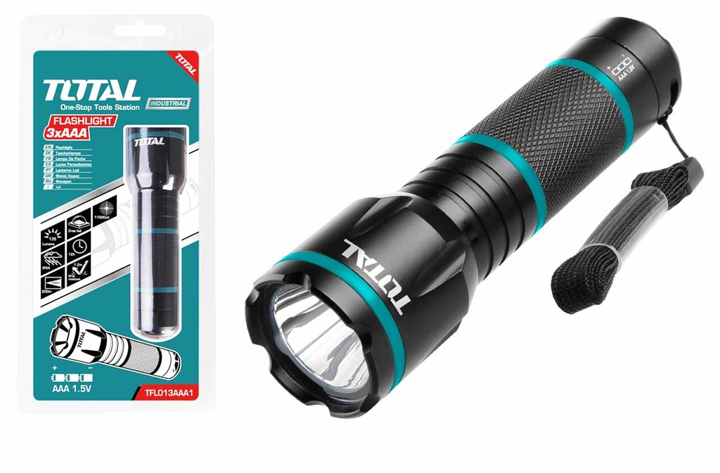 ĐÈN PIN 3W (135 LUMEN ) TOTAL TFL013AAA1 - HÀNG CHÍNH HÃNG