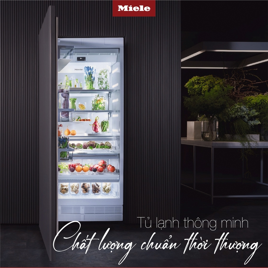 Tủ lạnh âm tủ Miele MasterCool 467L | K 2802 VI | HA ANH GERMANY
