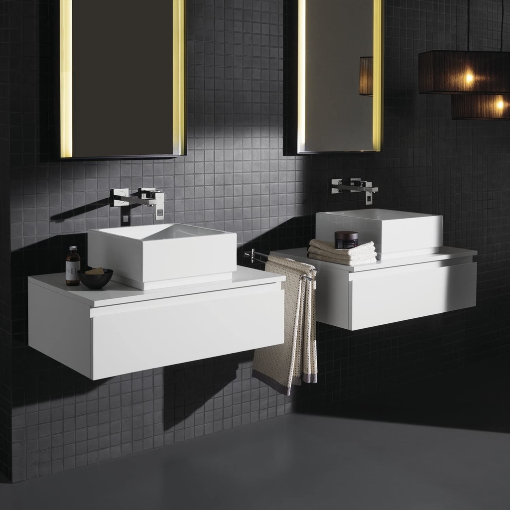Vòi lavabo âm tường Grohe Eurocube | 23447000 + 23200000 | HA ANH GERMANY
