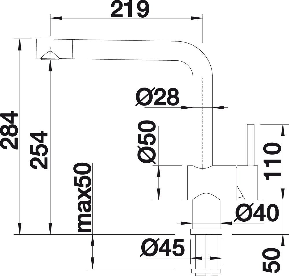 Vòi rửa bát Blanco Linus Silgranit | 516698 | HA ANH GERMANY