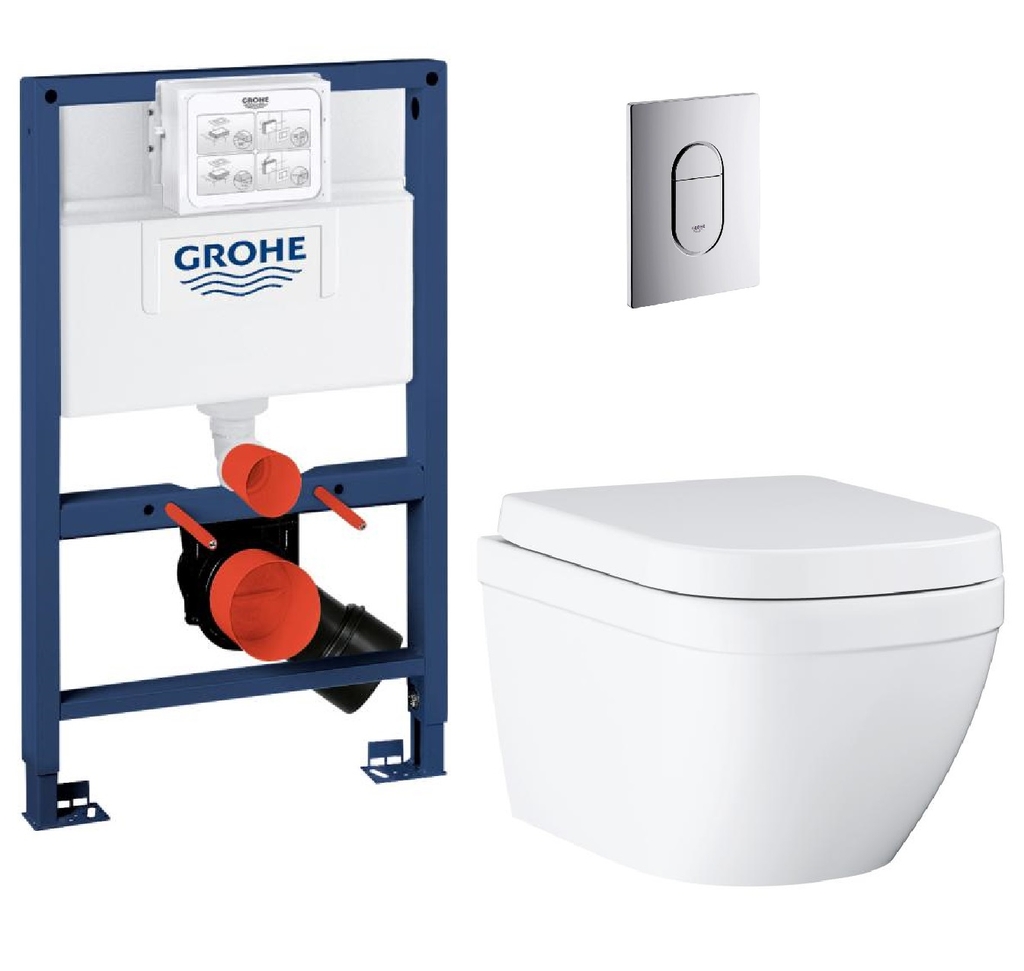 Bồn cầu hoàn chỉnh Grohe Euro PureGuard | 3932800H | HA ANH GERMANY