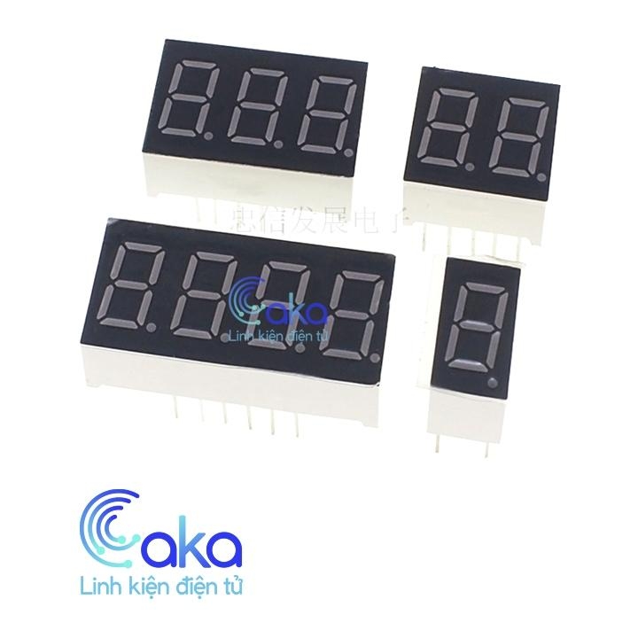 LED 7 Đoạn 0.56 inch 1/2/3/4 số - linh kiện điện tử tphcm giá rẻ