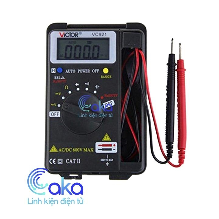 Đồng Hồ VOM Digital Multimeter Victor VC921 - Linh Kiện Điện Tử TPHCM - Chuyên cung cấp linh ...