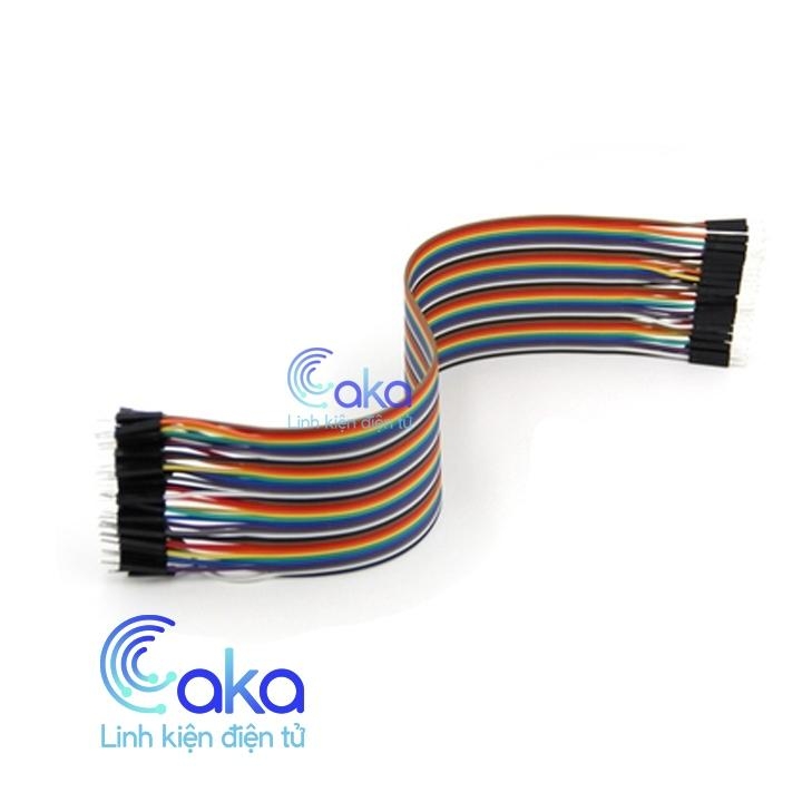 Dây Cắm Breadboard 30cm 40 Sợi,Dây cắm test bo - linh kiện điện tử ...