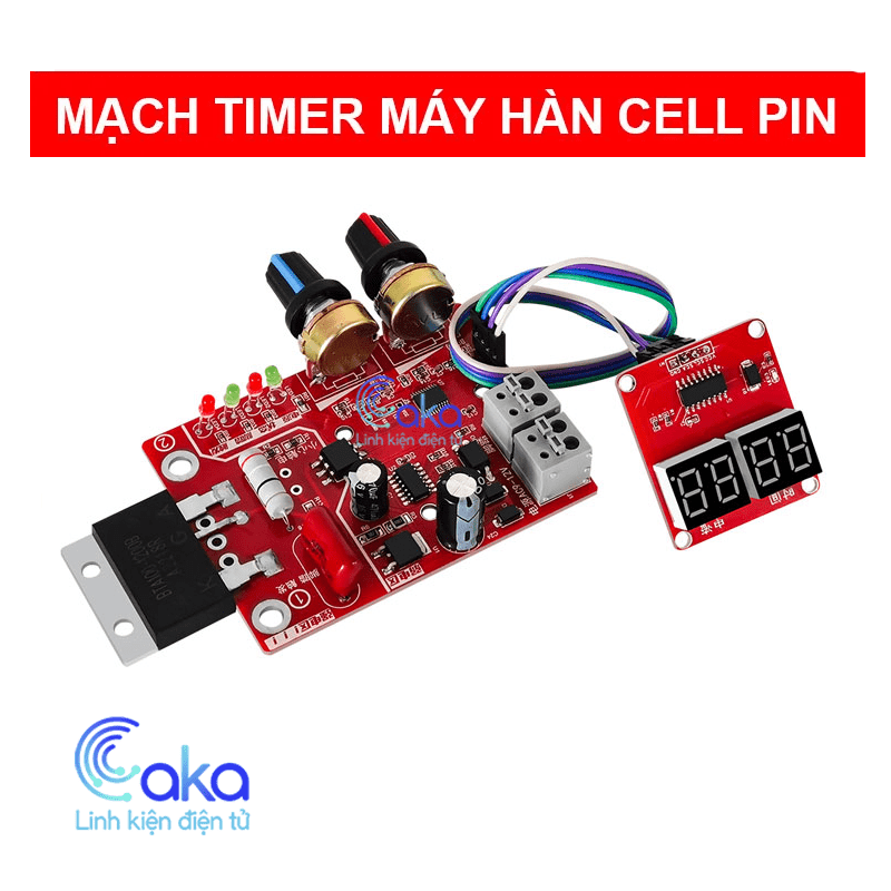 Mạch timer máy hàn cell pin NY-D01 100A - Linh Kiện Điện Tử TPHCM ...