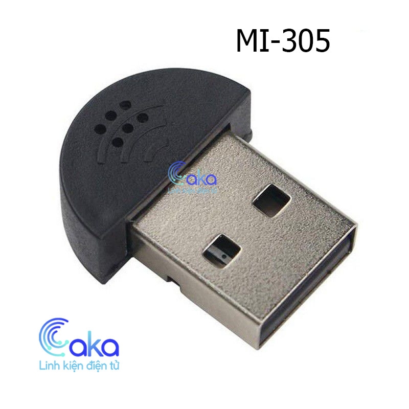 Mini Microphone USB MI-305 Raspberry Pi thu âm cực tốt - linh kiện điện ...