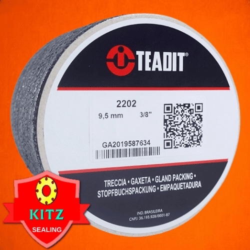 TEADIT 2202 | Dây Tết Chèn Chì Graphite Sợi Carbon Góc TEADIT 2202 KITZ ...