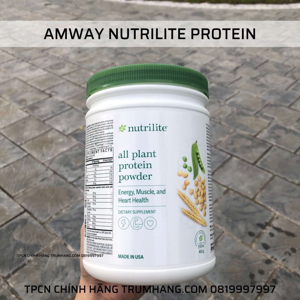 NUTRILITE PROTEIN THỰC VẬT (450G) CHÍNH HÃNG Trumhang.com