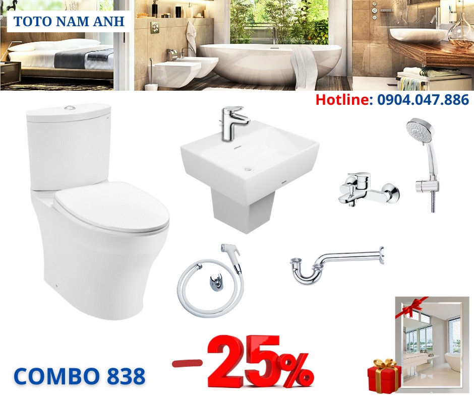 COMBO TOTO CS838-2025 TOTO NAM ANH