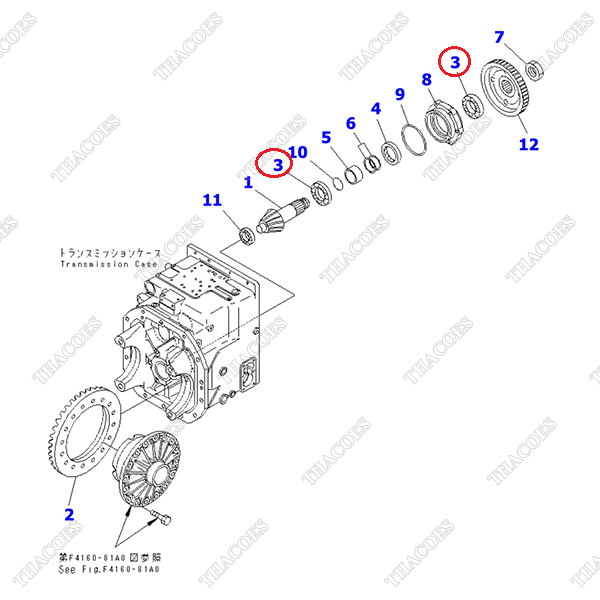 Vòng bi 06002-30310 | https://thacoes.com/