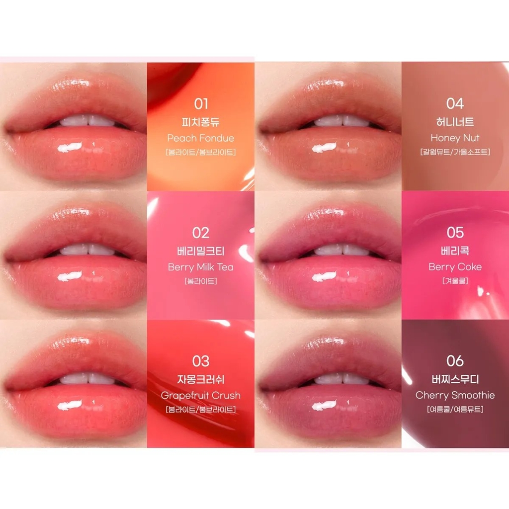Hsd 102026 Son Peripera Heart Jam Glow Lip