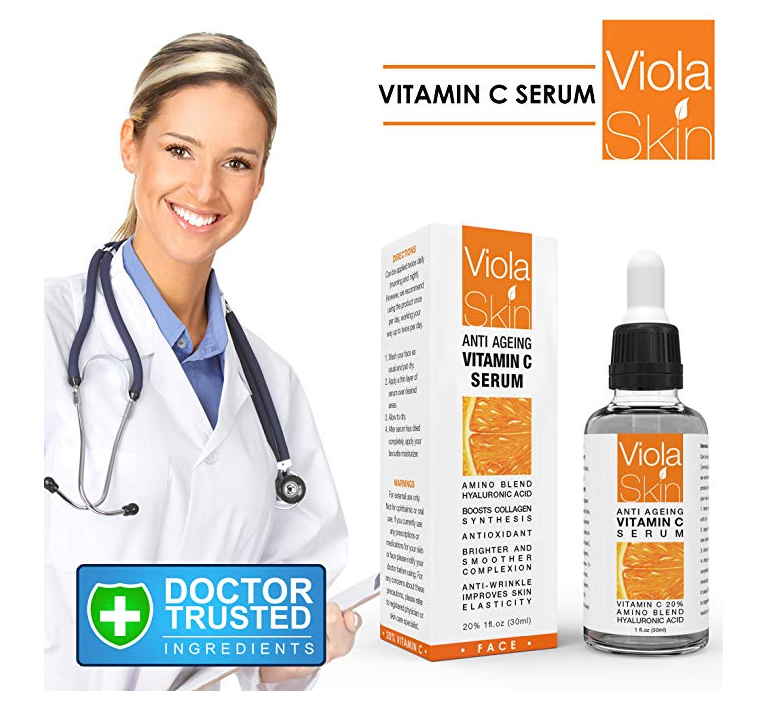 Serum cao cấp Viola Skin Vitamin C Hyaluronia Acid chống lão hóa, chống ...