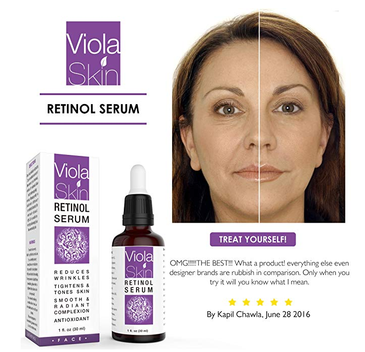 Serum cao cấp Viola Skin Retinol Hyaluronic Acid & Vitamin E dưỡng ẩm ...