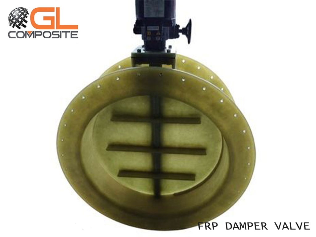 VAN CHỈNH GIÓ COMPOSITE - FRP DAMPER VALVE
