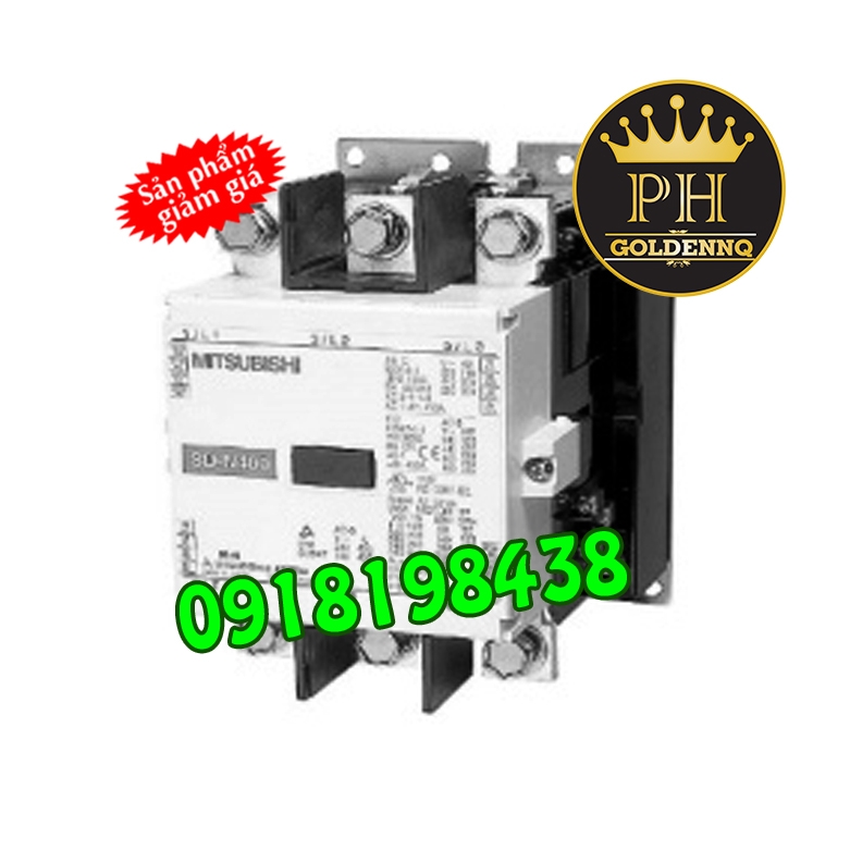 Contactor Mitsubishi SD-N150 150A 75kW DC24V 3P | Công Ty Quốc Tế Golden NQ