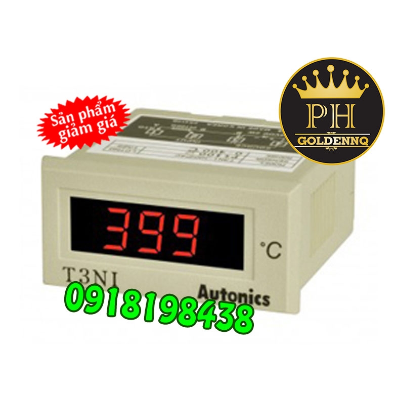Bộ điều khiển nhiệt độ Autonics T3S-B4CJ4C-N | Công Ty Quốc Tế Golden NQ