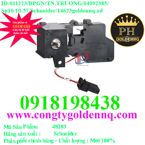 Phụ kiện Remote reset after fault trip 48203 Schneider | Công Ty TNHH ...
