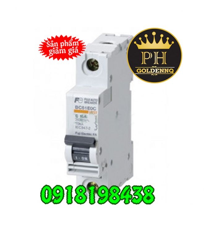 MCB Fuji BC32E1CN-1P 4.5kA 6A, 10A, 16A, 20A, 25A, 32A | Công Ty Quốc Tế Golden NQ