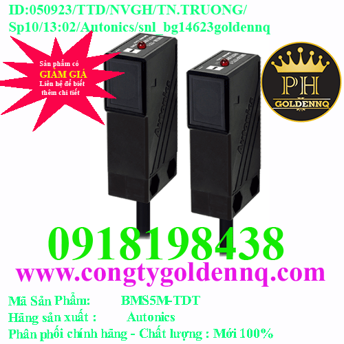 Cảm biến quang Autonics BMS5M-TDT | Công Ty Quốc Tế Golden NQ