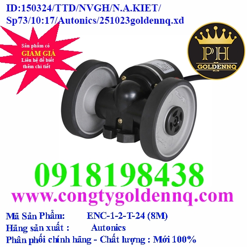 Bộ mã hóa vòng quay Autonics ENC-1-2-T-24 (8M) | Công Ty TNHH Tổng Hợp Quốc Tế Golden NQ