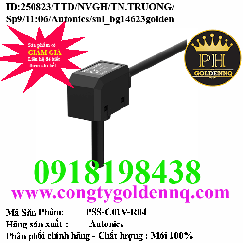 Cảm biến áp suất Autonics PSS-C01V-R04 | Công Ty TNHH Tổng Hợp Quốc Tế ...