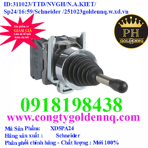 Bộ điều khiển joystick XD5PA22 Schneider | Công Ty TNHH Tổng Hợp Quốc ...