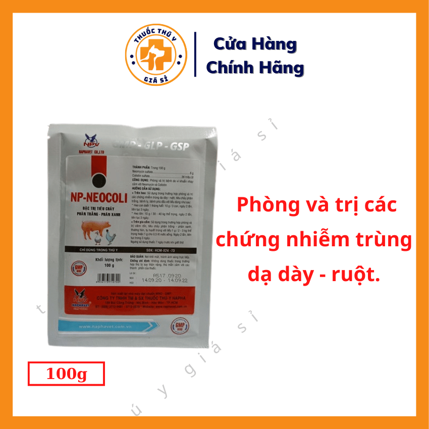 Napha Neocoli 100gr Chính Hãng Giá Tốt Phân Phối Thuốc Thú Y