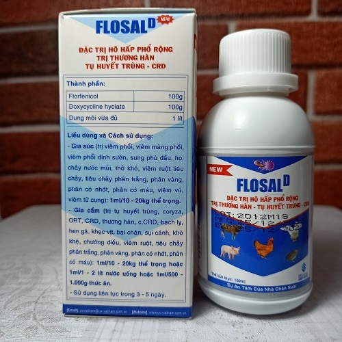 UV Flosal D 100ml Chính Hãng Giá Tốt Phân Phối Thuốc Thú Y
