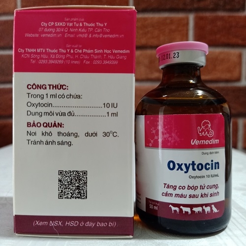 Vemedim Oxytocin 50ml Chính Hãng Giá Tốt Phân Phối Thuốc Thú Y