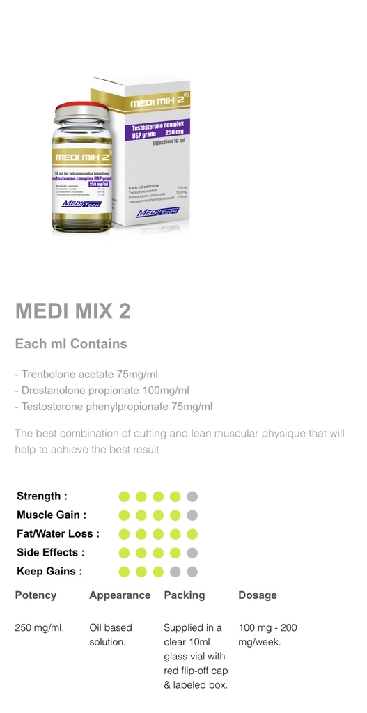 MEDI MIX 2 (CUTTING) - Hãng Meditech - Lọ 10ml