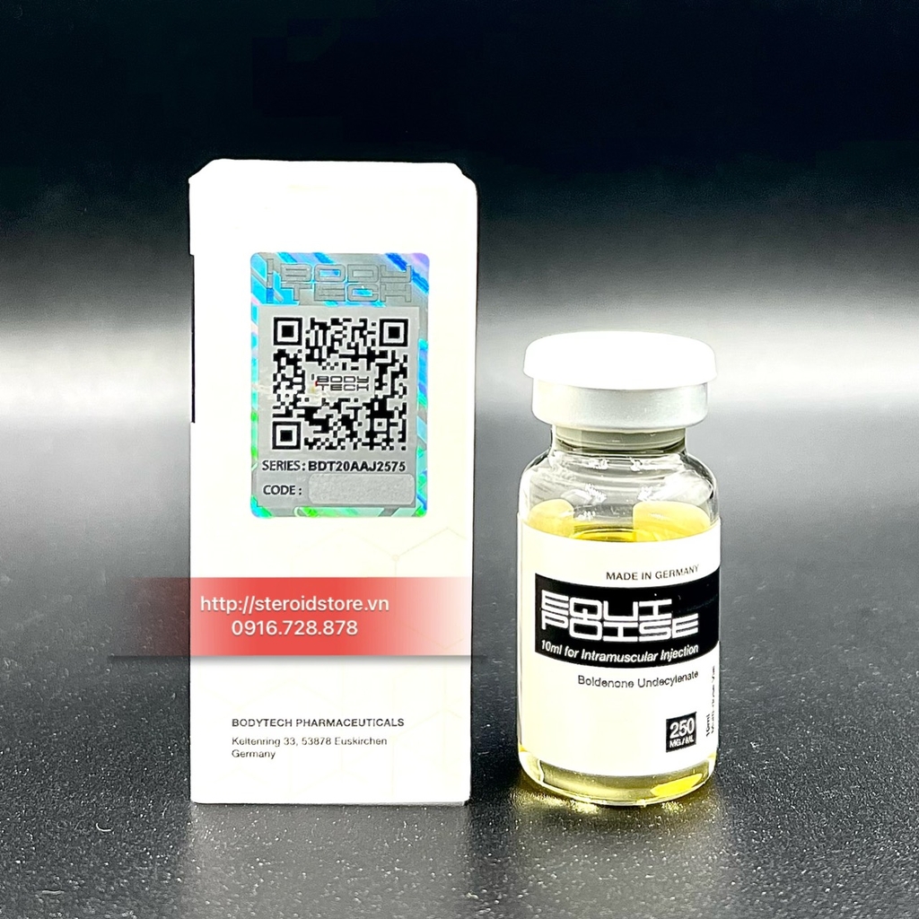 Equipoise 250 (Boldenone undecylenate 250mg) - Hãng BODYTECH - Lọ 10ml