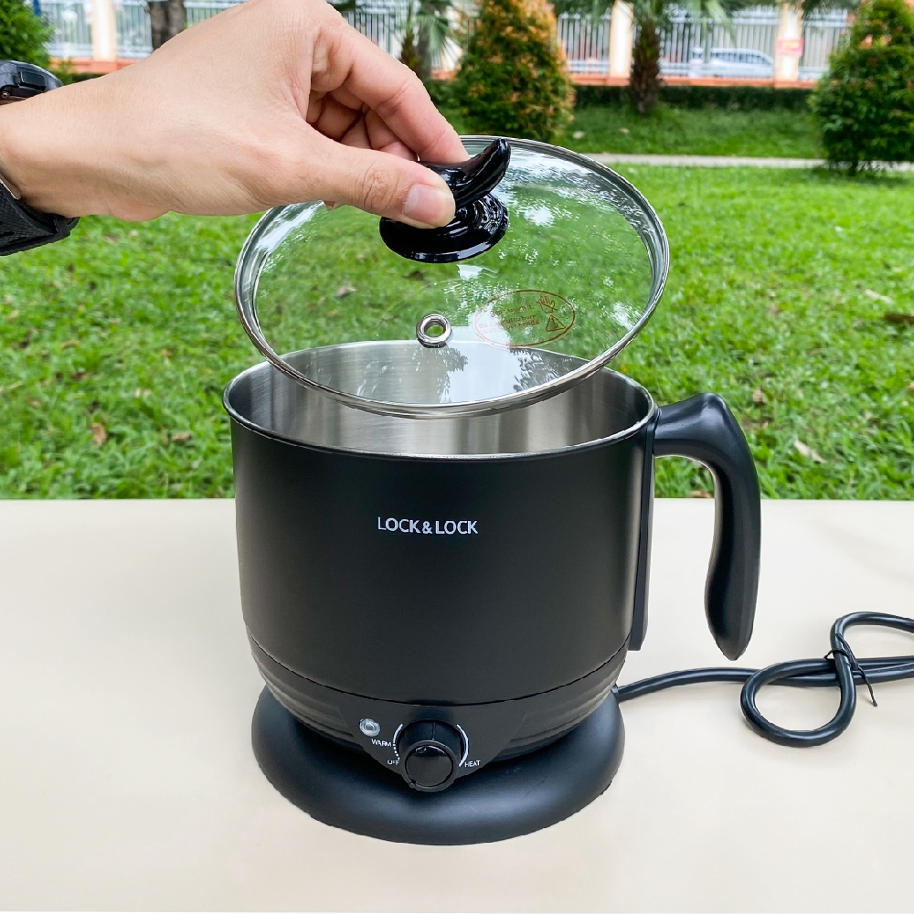 Nồi điện đa năng Lock&Lock Multi Pot 1.2L EJP316BLK